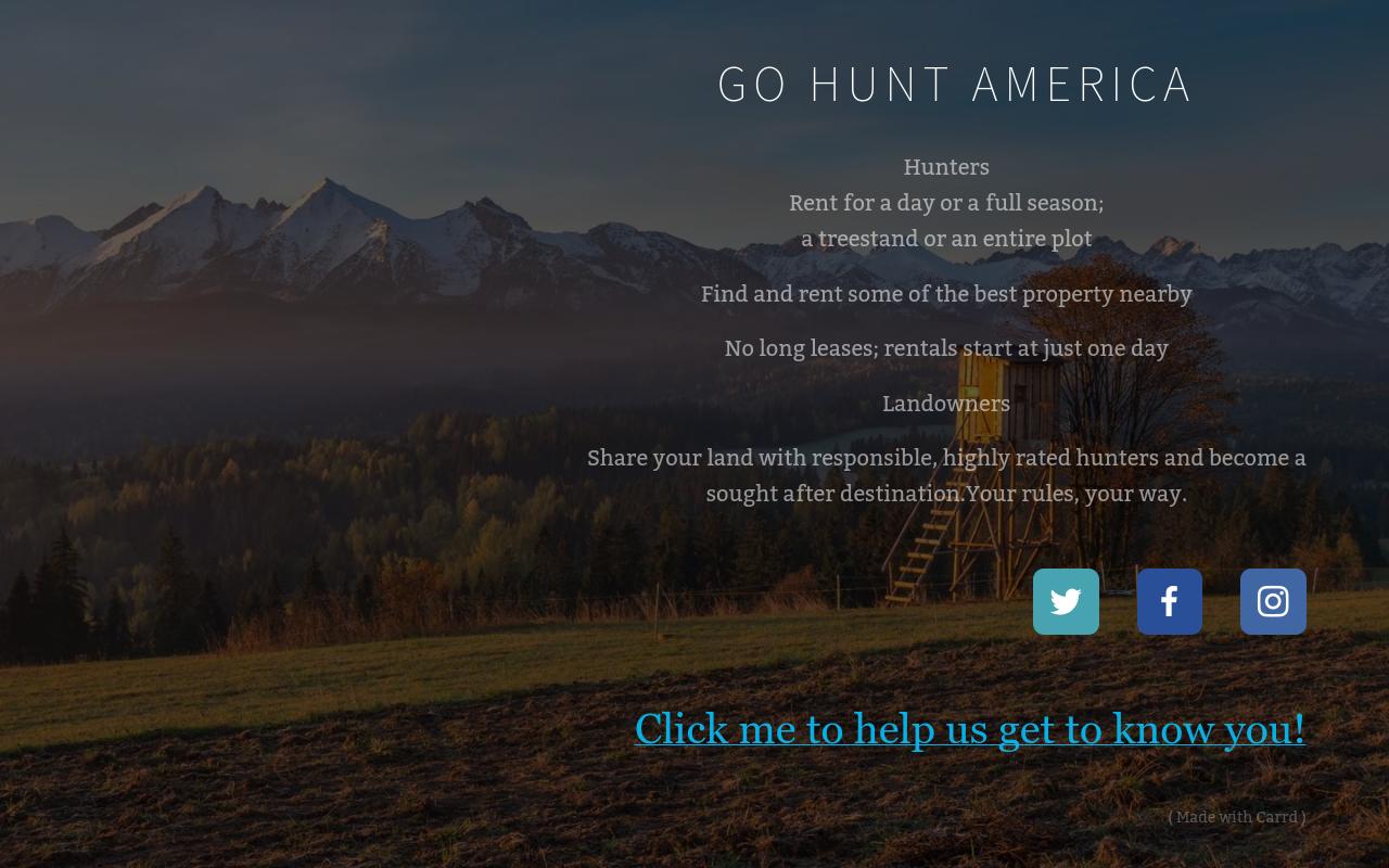 Go Hunt America